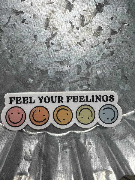 Feel Your Feelings Sticker – The Gray Barn Boutique