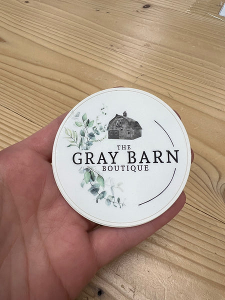 Gray Barn Logo Sticker – The Gray Barn Boutique